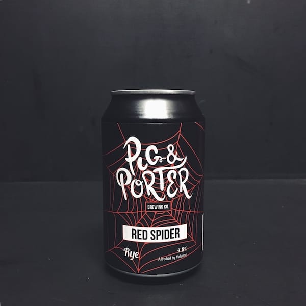 Red Spider Rye | Pig & Porter | Red Rye Ale | Kent | Brew Cavern