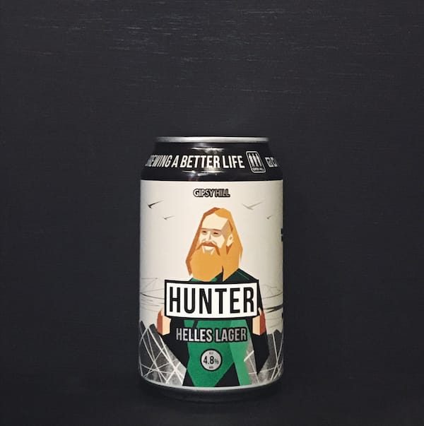 Hunter | Gipsy Hill | Helles Lager | London | Vegan | UK | Brew Cavern