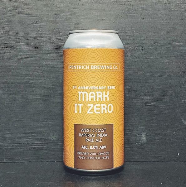 Mark It Zero | Pentrich | Imperial West Coast IPA | Vegan | Brew Cavern