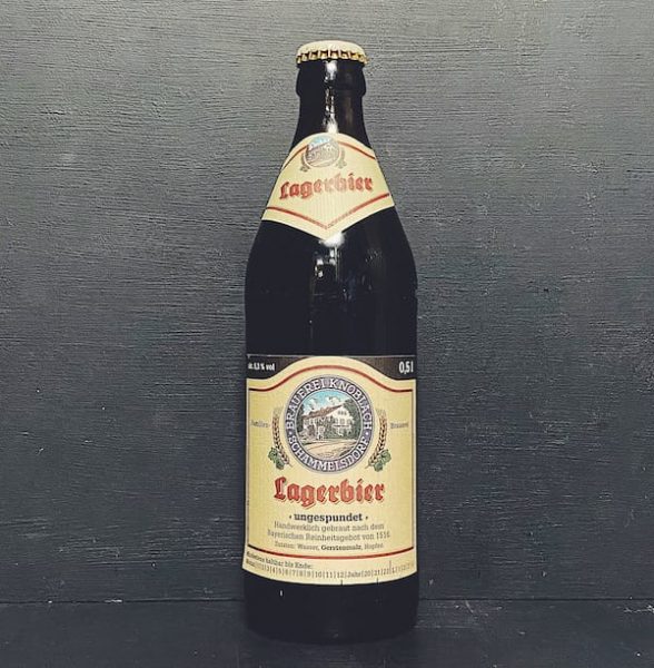 Knoblach Lagerbier | Brauerei Knoblach | Germany | Vegan | Brew Cavern