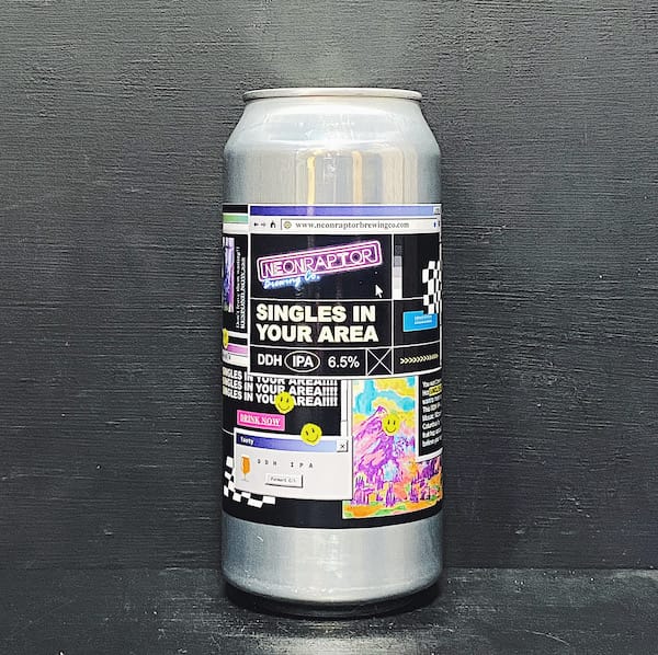 Singles In Your Area | Neon Raptor | DDH IPA | Nottingham | Brew Cavern