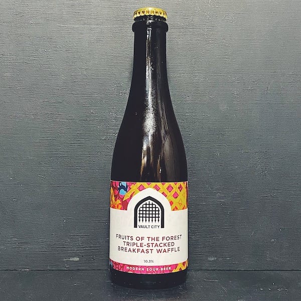 Fruits Of The Forest Triple-Stacked Breakfast Waffle | Vault | Brew Cavern