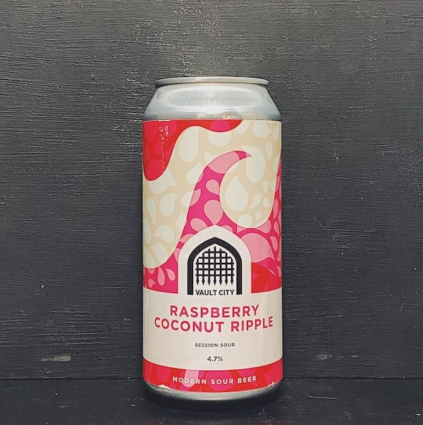 Raspberry Coconut Ripple | Vault City | Sour | Scotland | UK | Brew Cavern