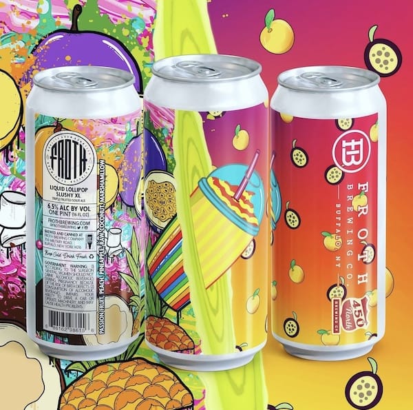 Liquid Lollipop Slushy XL | Froth | 450 North | Sour | USA | Brew Cavern