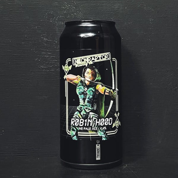 R0b1n H00d | Neon Raptor | NE Pale | Nottingham | Vegan | Brew Cavern