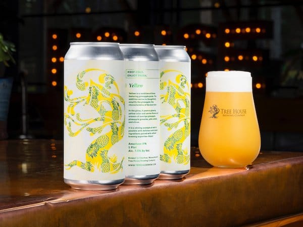 Yellow | Tree House | Pineapple IPA | USA | Vegan | Brew Cavern