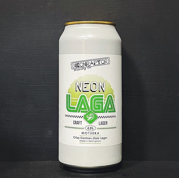 Neon Laga Motueka | Neon Raptor | Lager | Nottingham | Brew Cavern