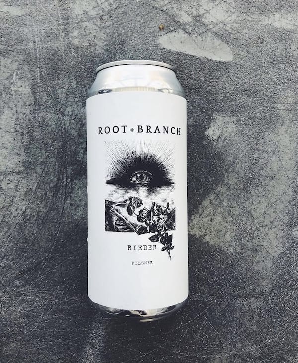 Rieder | Root + Branch | Pilsner | USA | Vegan | Brew Cavern