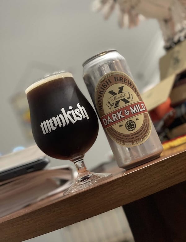 Dark & Mild | Monkish | USA | Vegan | Brew Cavern
