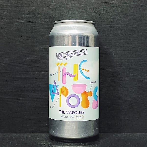 The Vapours | Neon Raptor | Micro IPA | Nottingham | Vegan | Brew Cavern