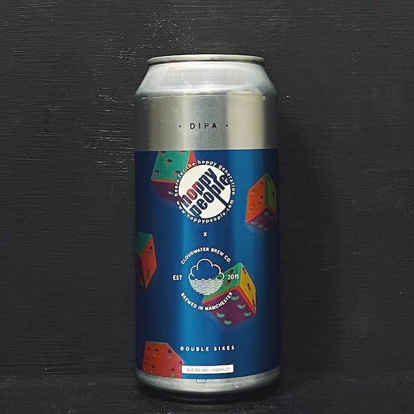 Double Sixes | Cloudwater | Hoppy People | DIPA | Vegan | Brew Cavern