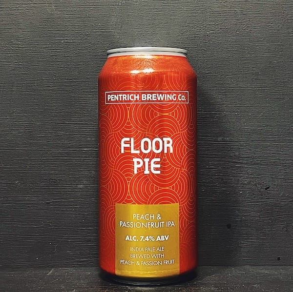 Floor Pie | Pentrich | Peach & Passionfruit IPA | Derbyshire | Brew Cavern