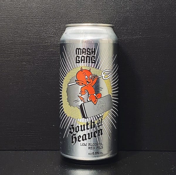 South Of Heaven | Mash Gang | Low Alcohol Red Pils | UK | Brew Cavern