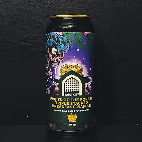 Fruits Of The Forest Triple Stacked Breakfast Waffle | Vault | Brew Cavern