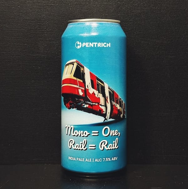 Mono = One Rail = Rail | Pentrich | IPA | Derbyshire | Vegan | UK ...