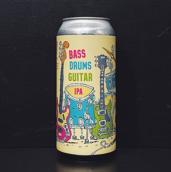 Bass Drum Guitar | Burning Sky | Coolship IPA | Sussex | Vegan | Brew ...